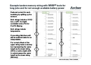 Archer Well Company - Vivid field engineers guide course notes | PDF