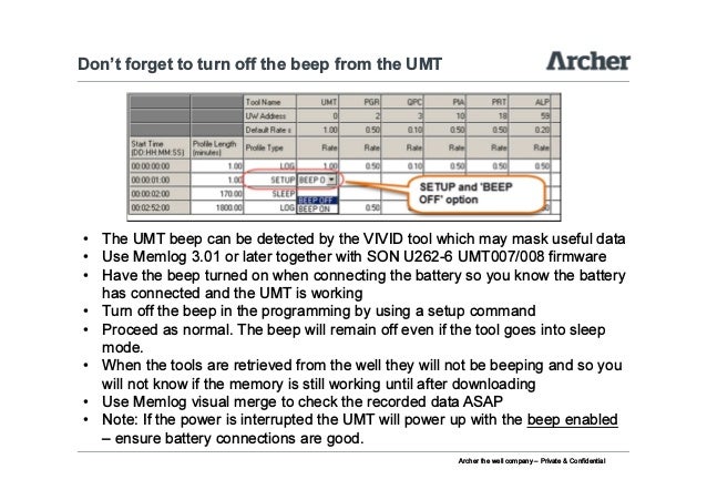 Archer Well Company - Vivid field engineers guide course notes | PDF ...