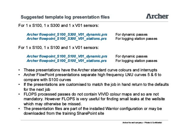 Archer Well Company - Vivid field engineers guide course notes | PDF ...