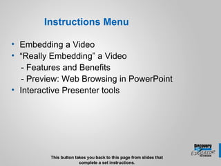 Vivid Video And Really Embedding | PPT