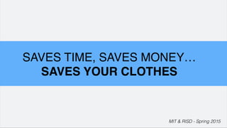 Vivify: disrupting the laundry process with new product design | PPT