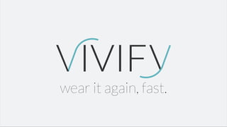 Vivify: disrupting the laundry process with new product design | PPT
