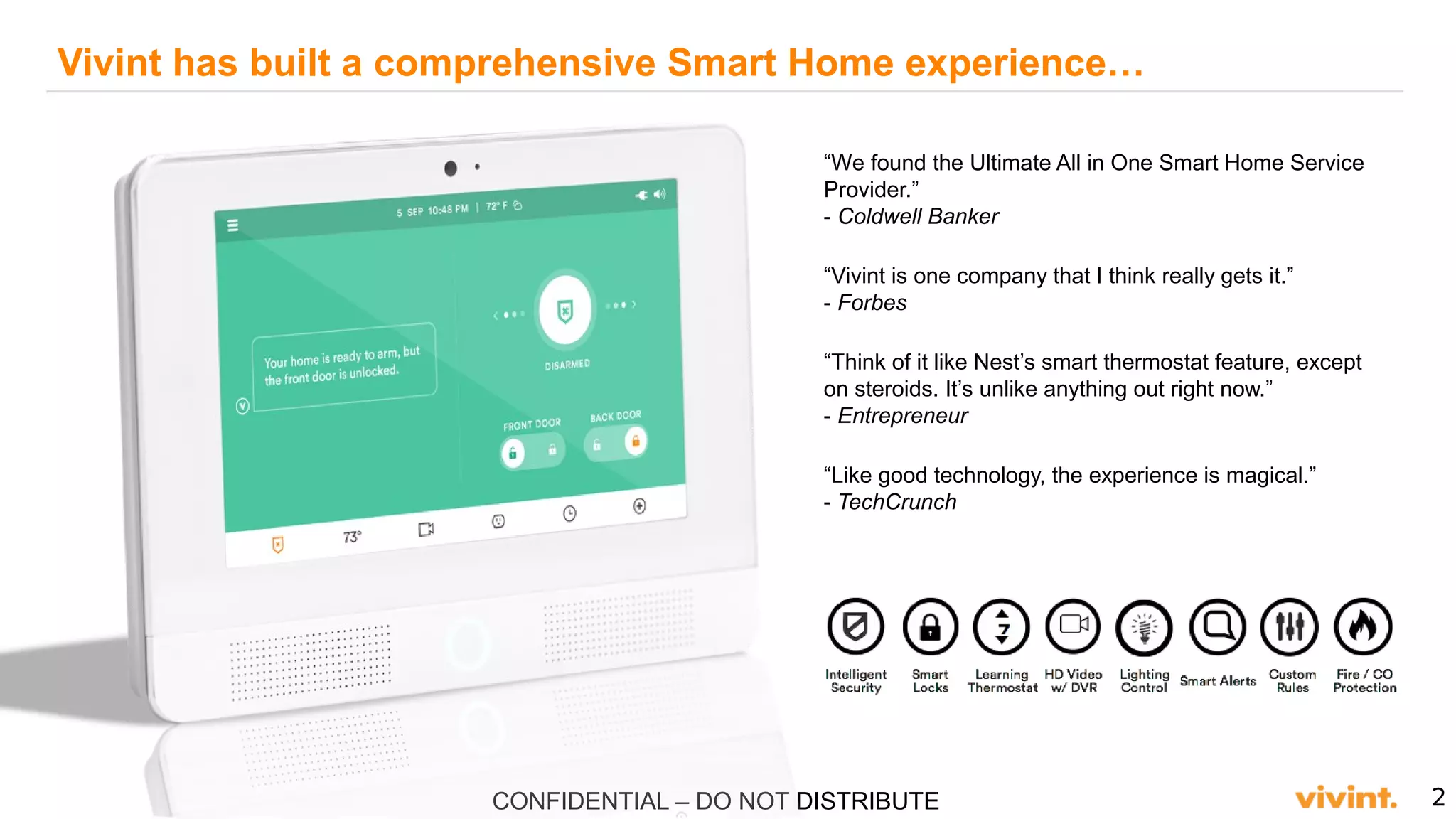 Vivint Home Security Services | PDF