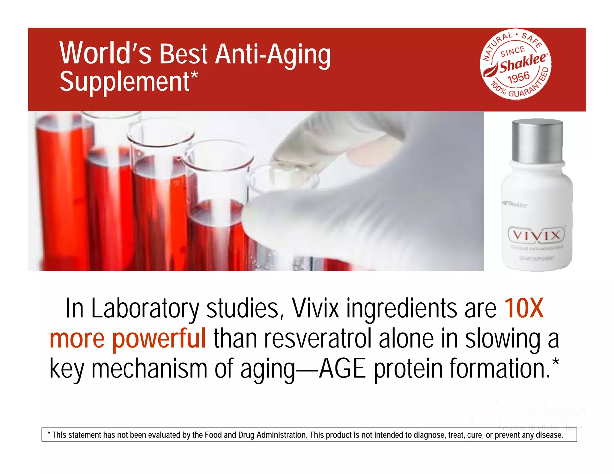 Vivix - Resveratrol breakthrough! | PDF