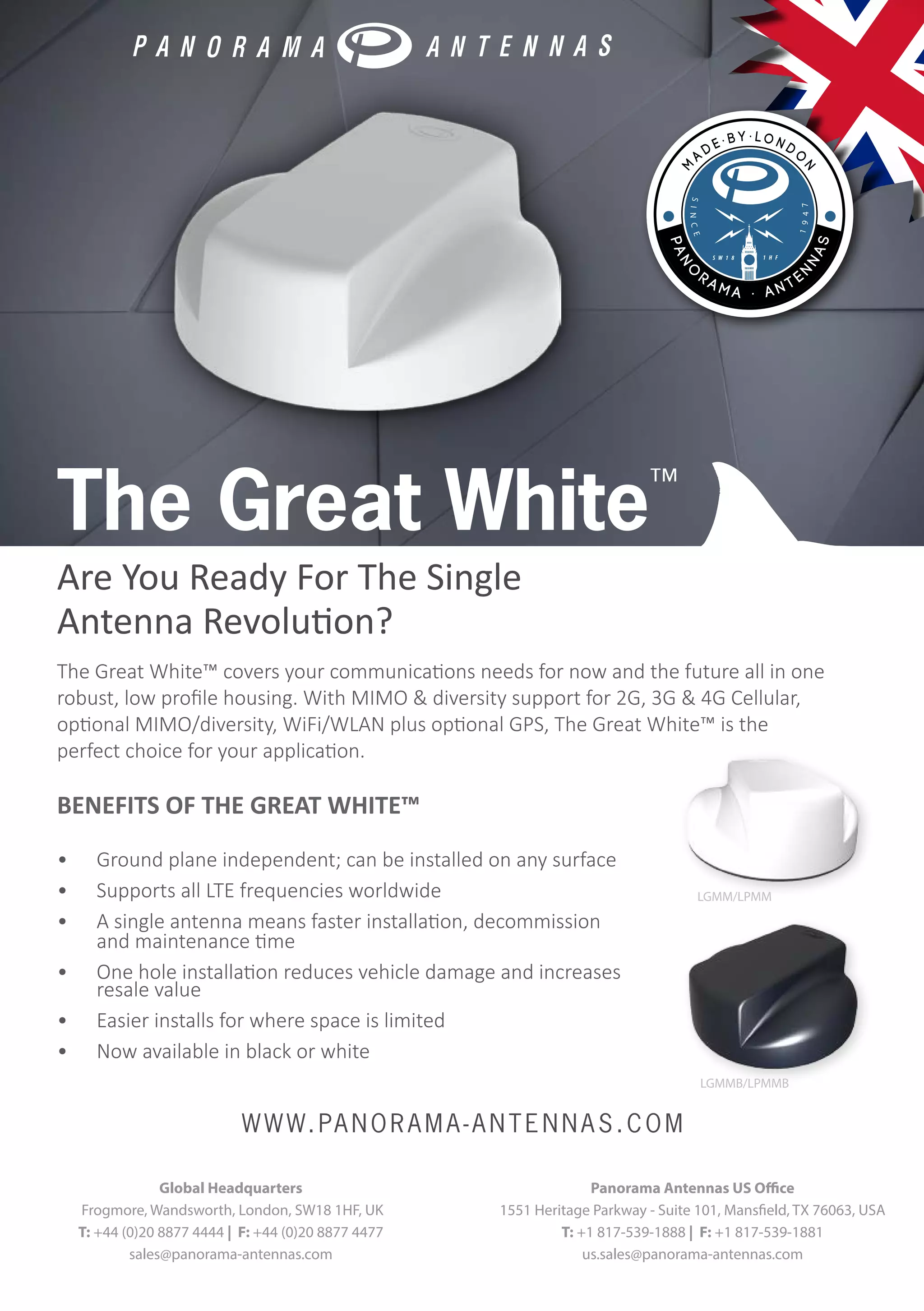 The Great White - Panorama Antennas | PDF