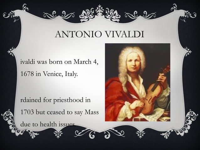 Antonio Vivaldi | PPT