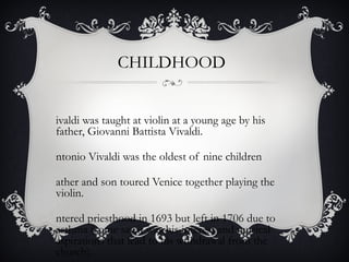Antonio Vivaldi | PPT