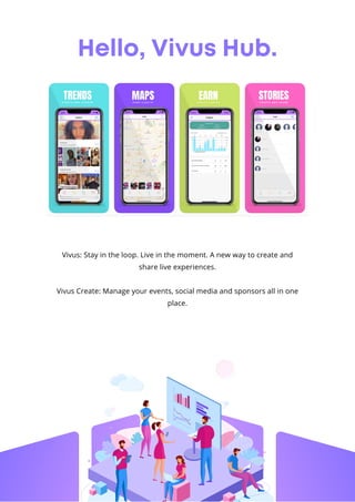 Vivus Hub Brochure (Event Management) | PDF