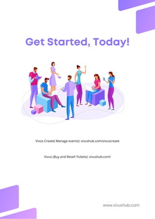 Vivus Hub Brochure (Event Management) | PDF