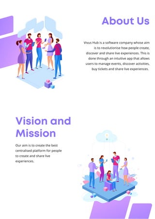 Vivus Hub Brochure (Event Management) | PDF