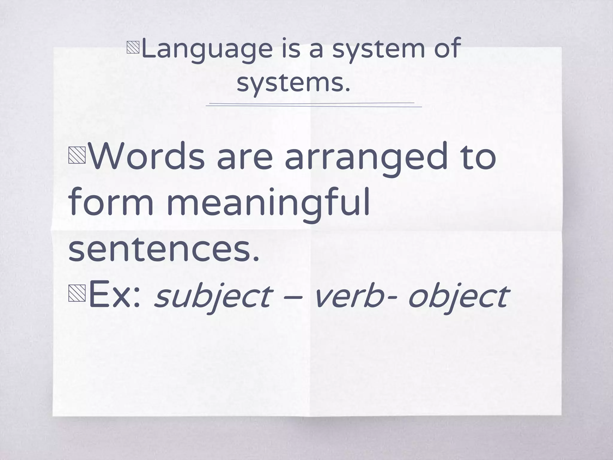 Views about language | PPTX