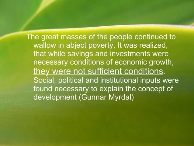 Views and Concepts of Development | PPT