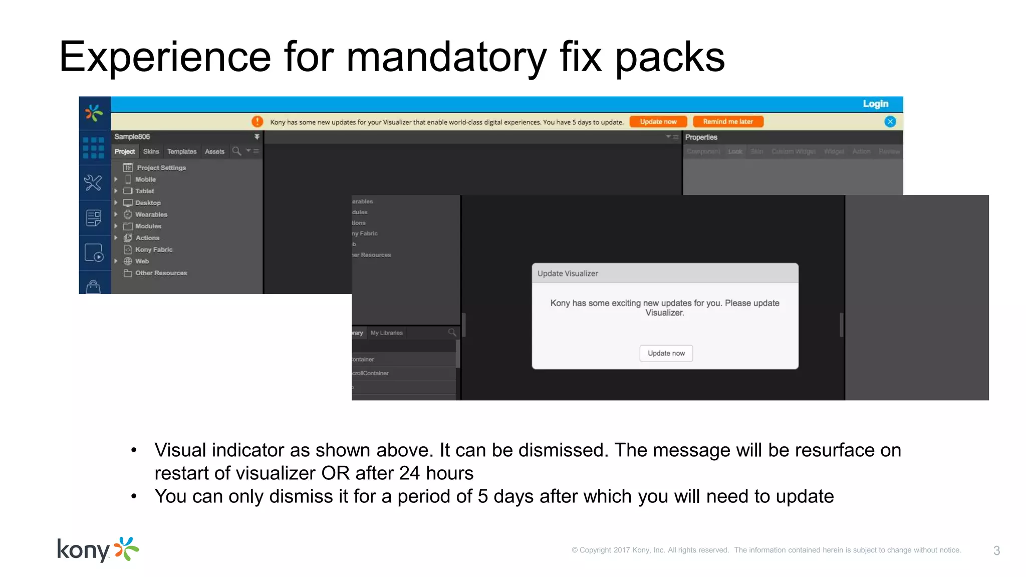 Kony Visualizer Auto-Updates | PPT