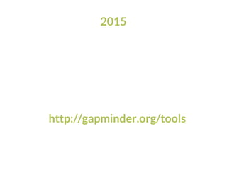 Keep your world updated with Gapminder Vizabi | PDF