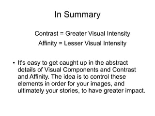 Bruce Block's Visual Components For Filmmakers | PDF