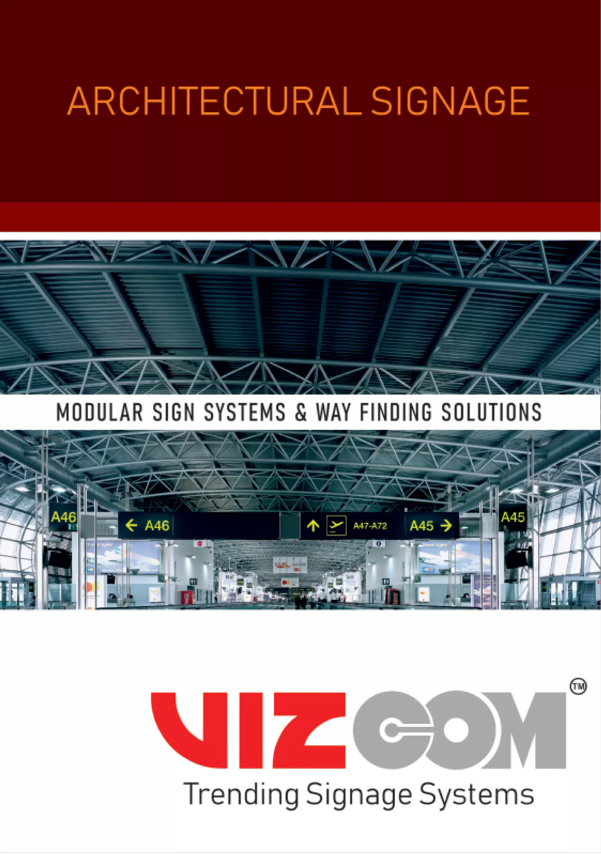 Vizcom Modular Signage Systems,Architectural Signage,Way Finding ...