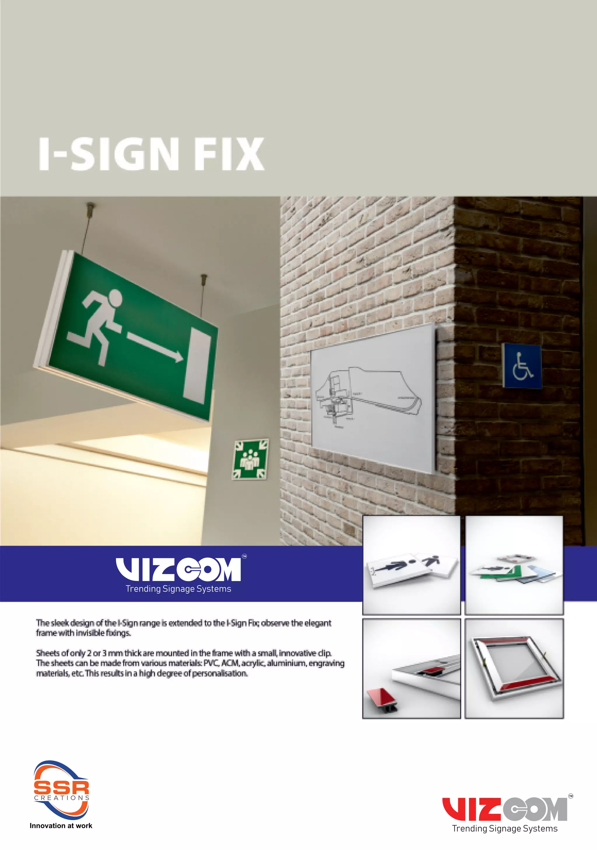 Vizcom Modular Signage Systems,Architectural Signage,Way Finding ...