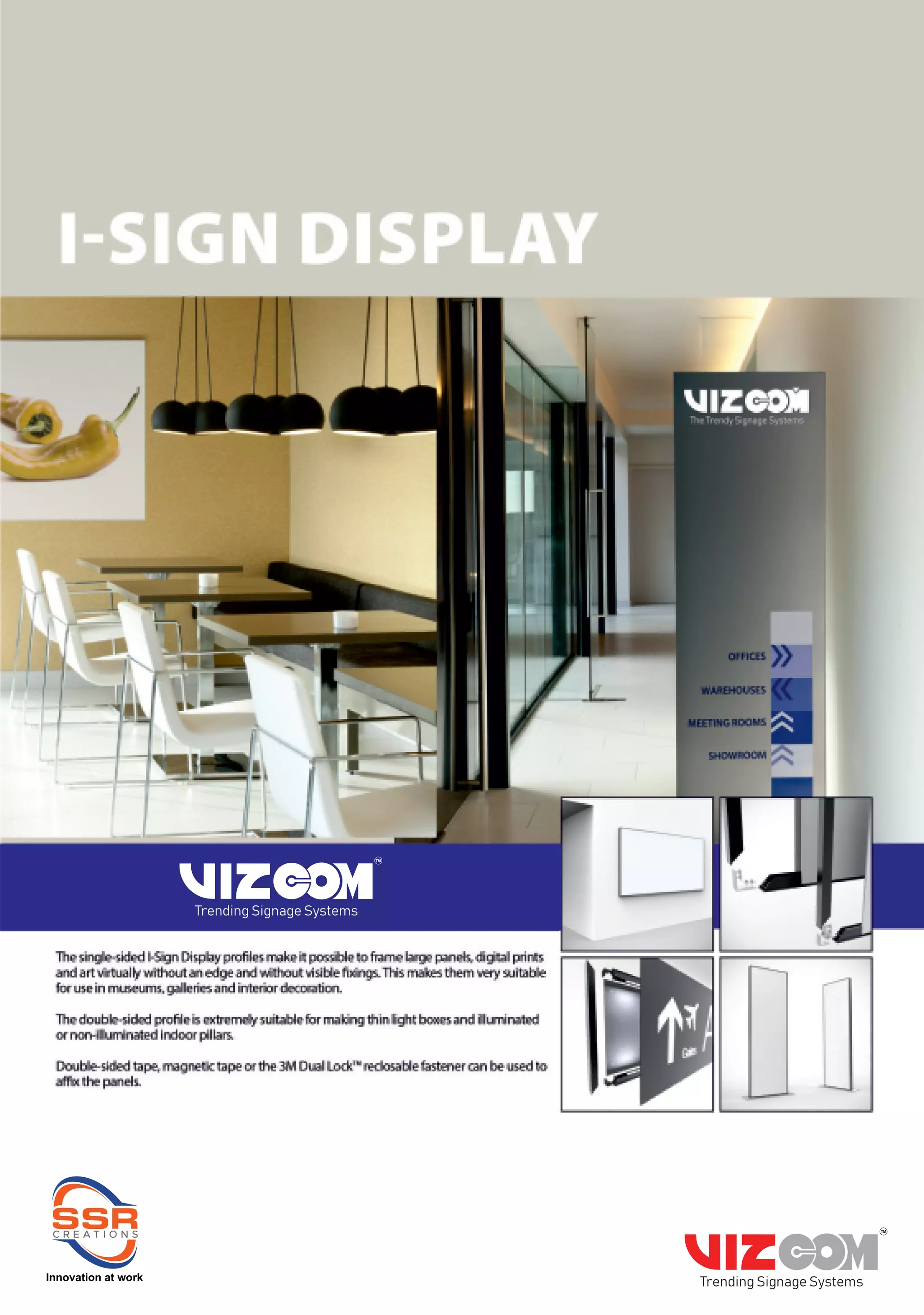 Vizcom Modular Signage Systems,Architectural Signage,Way Finding ...