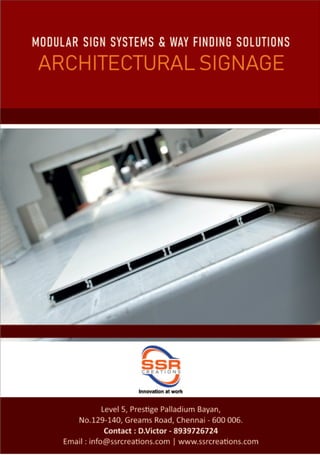 Vizcom Modular Signage Systems,Architectural Signage,Way Finding ...