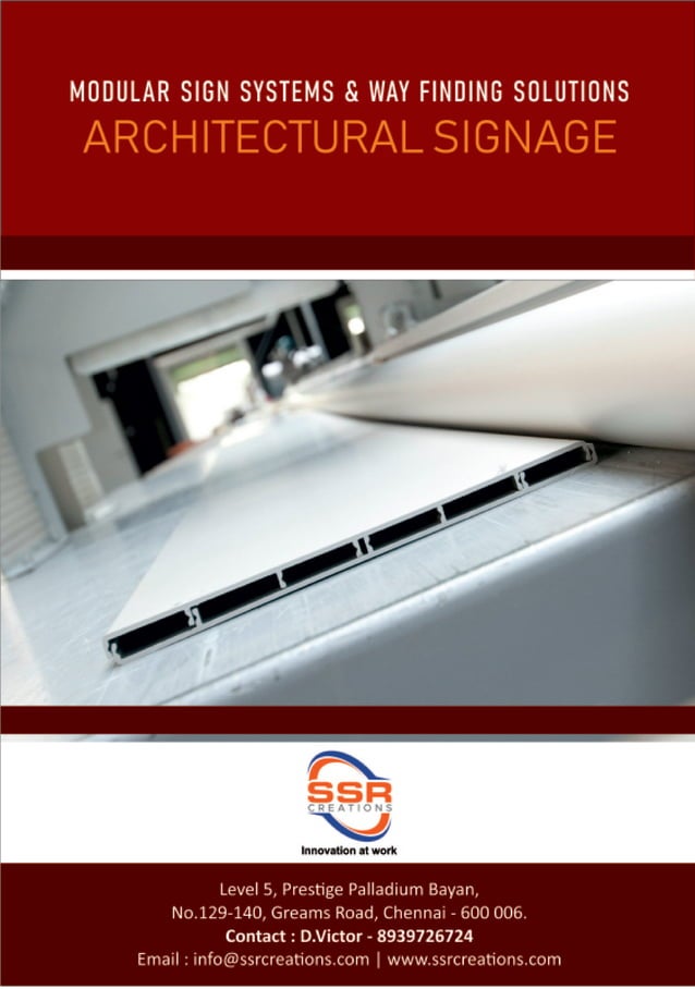 Vizcom Modular Signage Systems,Architectural Signage,Way Finding ...