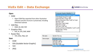 VizEx Edit - The Native CGM Editor - 2017 | PPT
