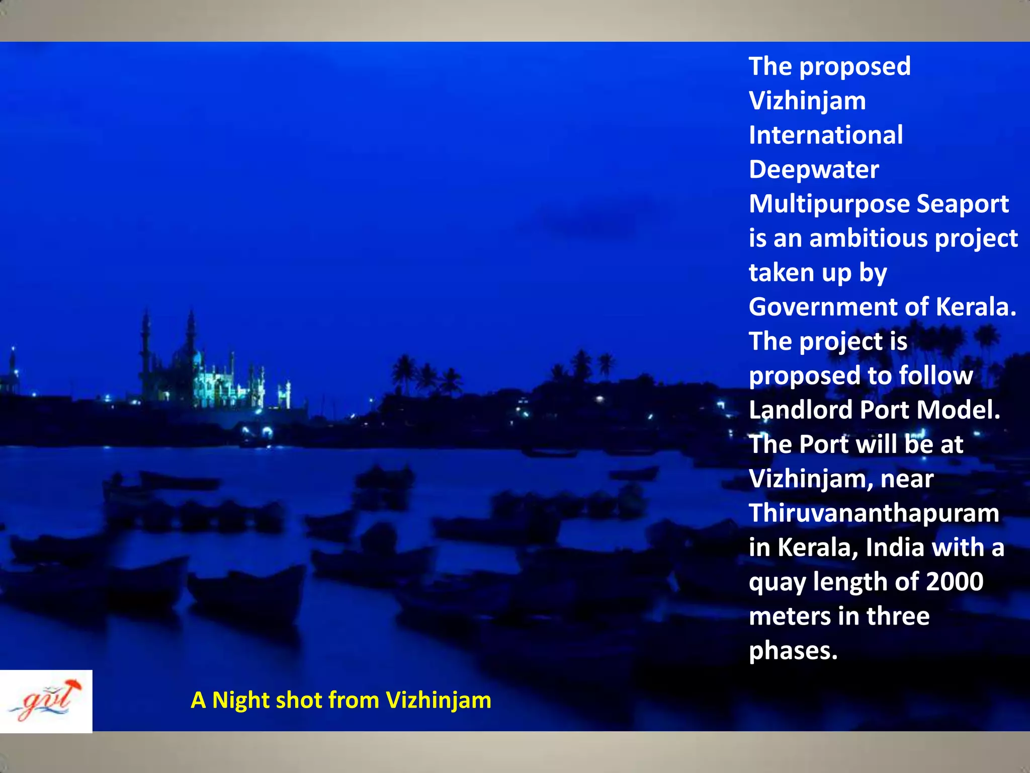 Vizhinjam sea port | PPTX