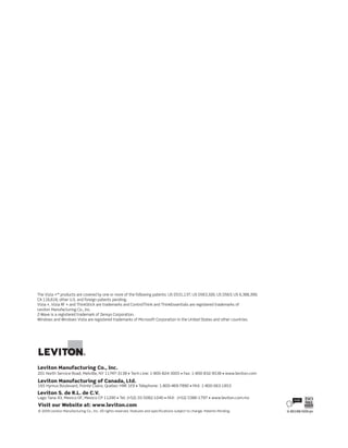 Vizia rf + system programming and control | PDF