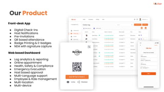 Vizitor: Smart Visitor Management System for Offices | PDF