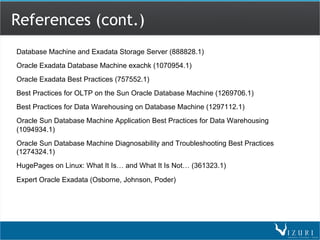 Vizuri exadata virtual | PDF