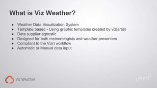 Viz weather product presentation | PPTX