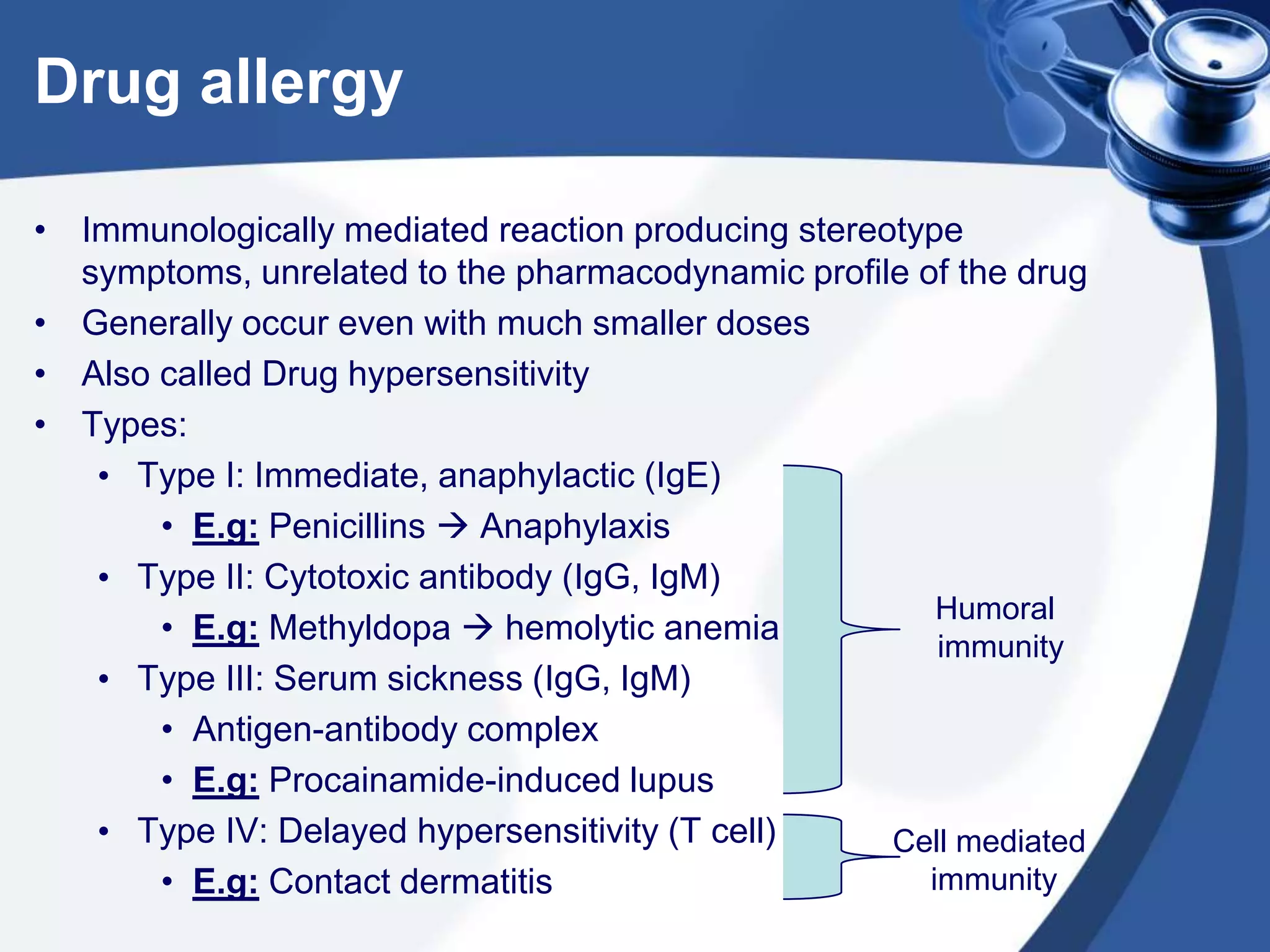 Adverse drug reactions | PPTX