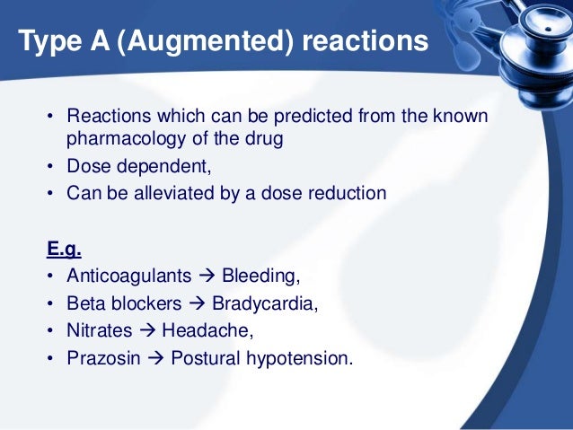 Adverse drug reactions