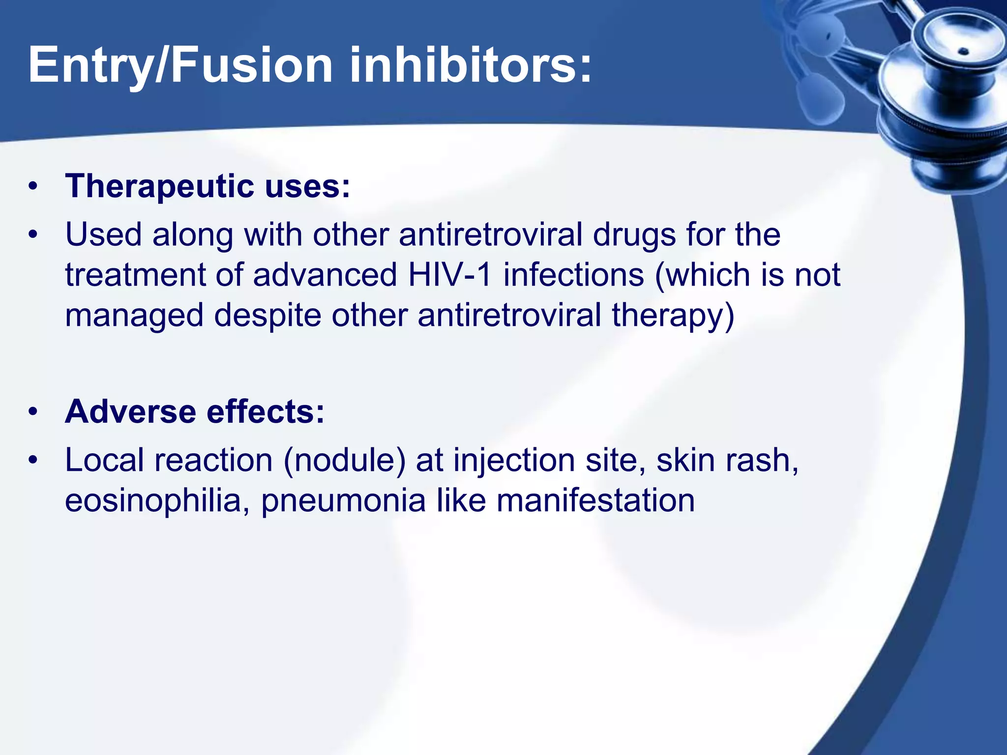 Antiretroviral drugs | PPTX