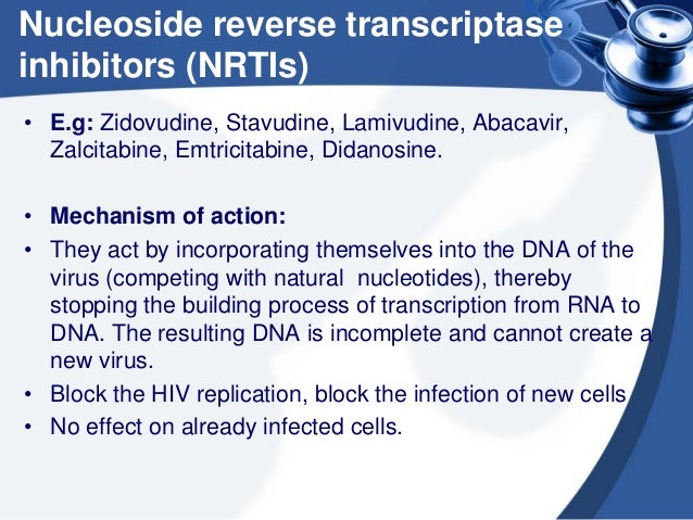 Antiretroviral drugs