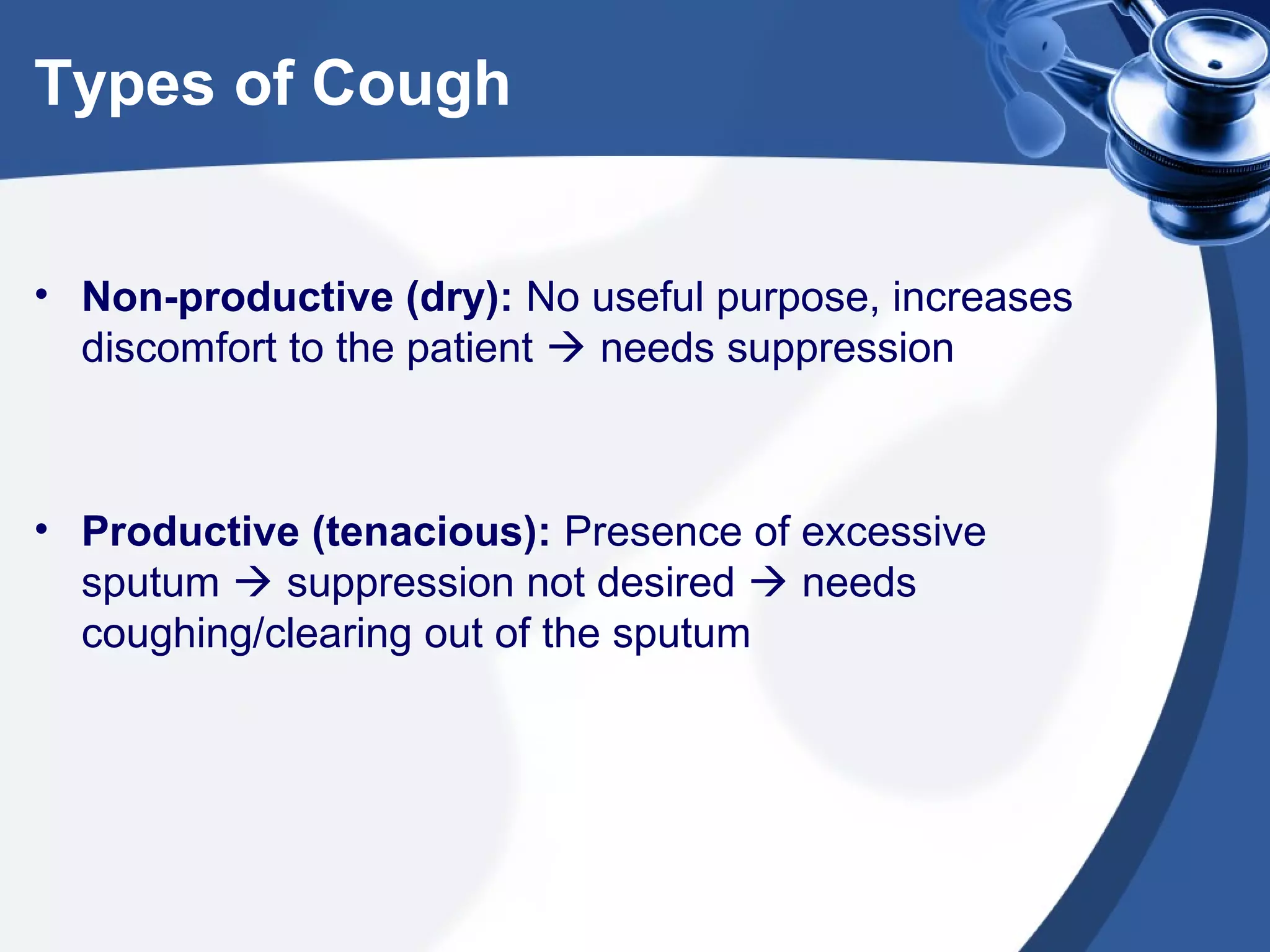 Antitussives | PPT