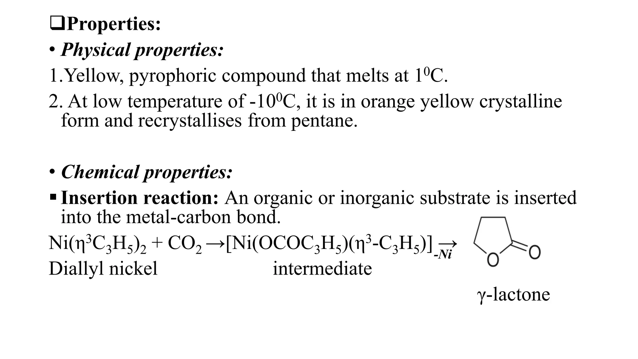 Allyl derivatives, sandwich compounds and half sandwich compounds | PPTX