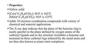 Allyl derivatives, sandwich compounds and half sandwich compounds | PPTX
