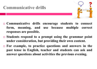 Development of communication skills in teaching & learning English ...