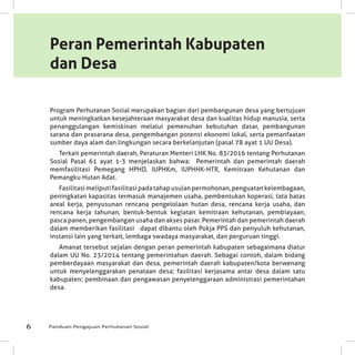 Panduan Pengajuan Perhutanan Sosial | PDF