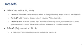 Vjai paper reading201808-acl18-simple-and_effective multi-paragraph reading comprehension | PPT