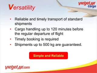 VietJetAir Cargo Grand Opening | PPTX