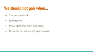 Pair programming | PPT