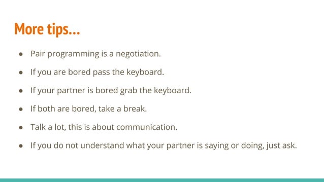 Pair programming | PPT