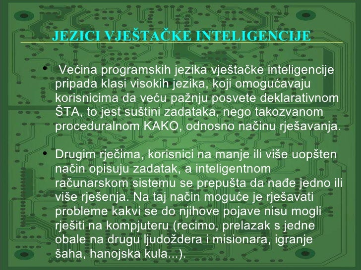 Vještačka inteligencije vs. ljudska inteligencija