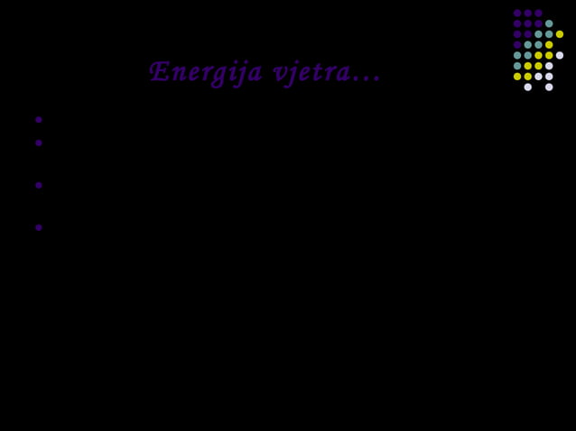Vjetar i energija vjetra | PPT