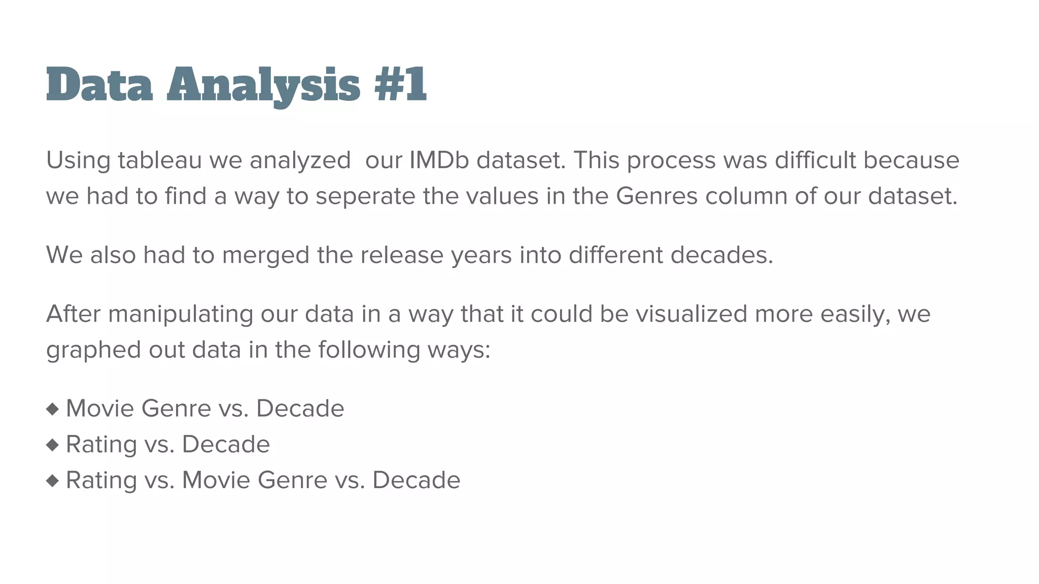 MOVIE GENRE ANALYSIS | PPTX