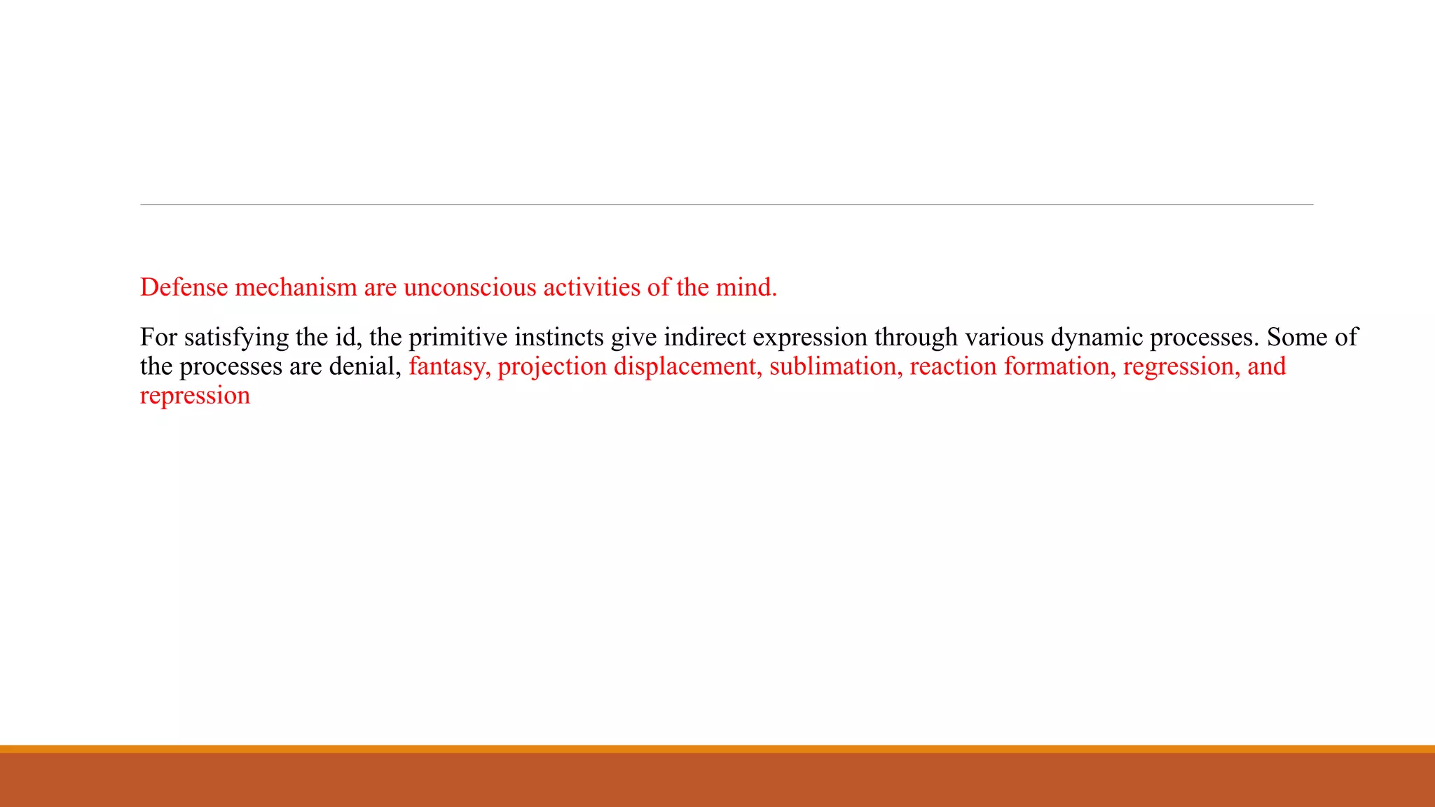 Defense mechanism | PDF