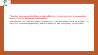 Defense mechanism | PPT