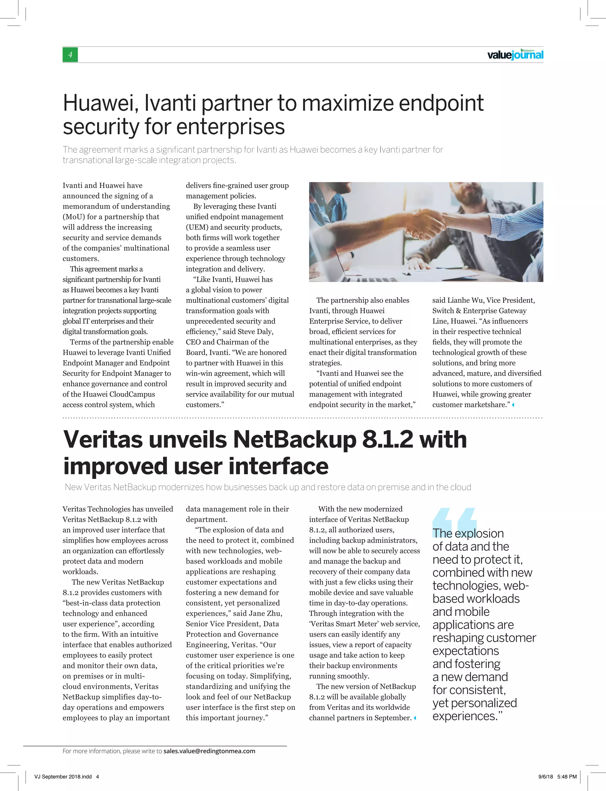 Redington Value Journal - September 2018 | PDF