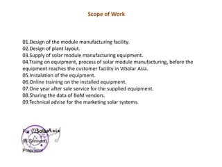 Solar Panel Manufacturers | PPTX